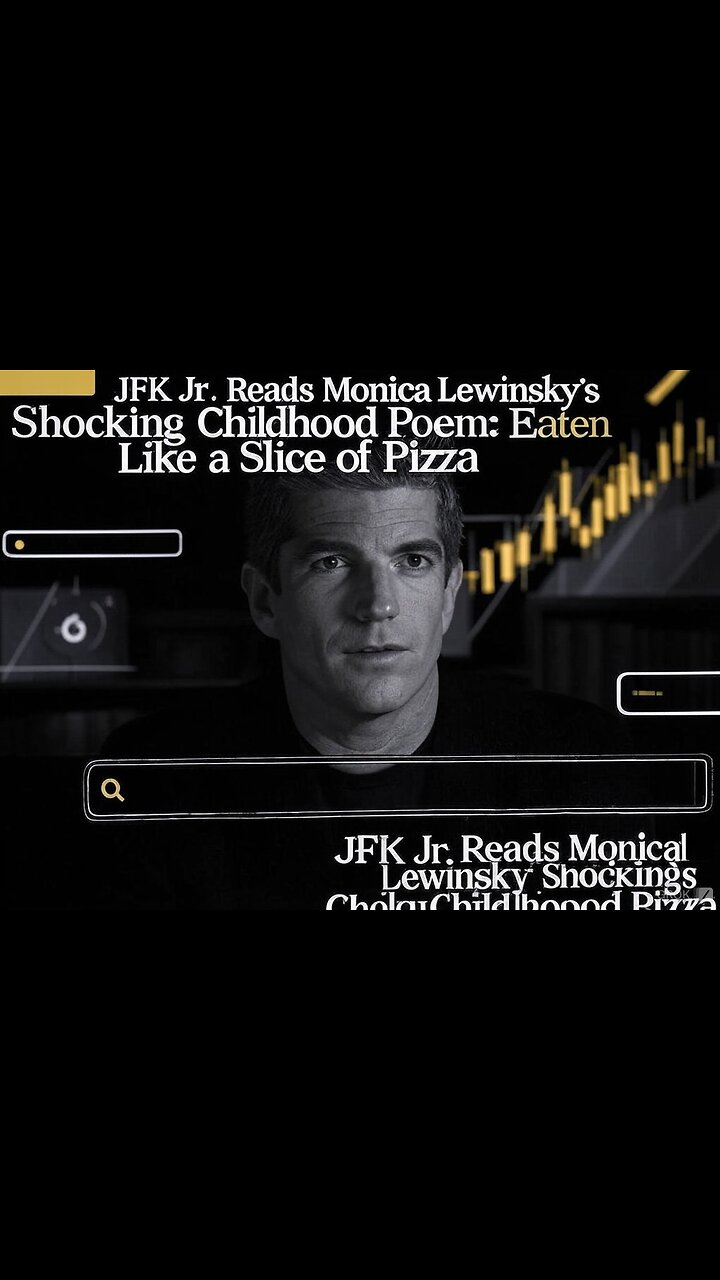 JFK Jr. Reads Monica Lewinsky's Shocking Childhood Poem: 'Eaten Like a ...