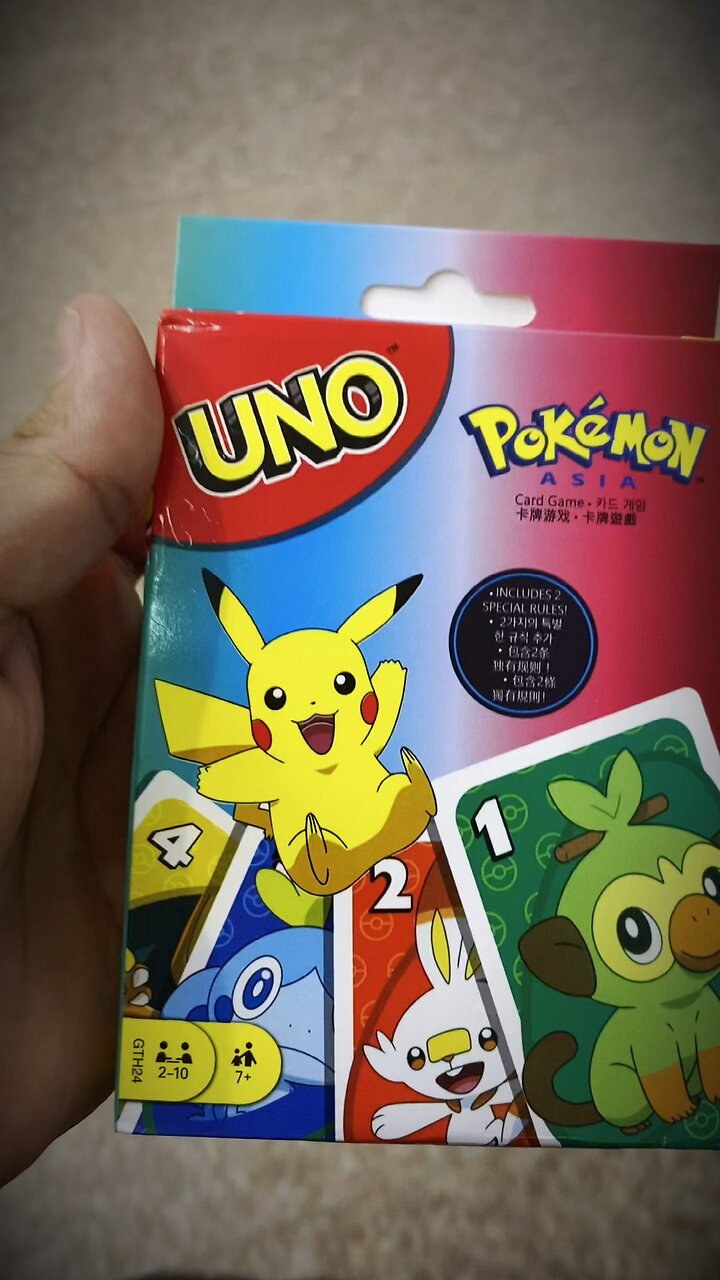 UNO CARDS POKÉMON CHARMANDER 002