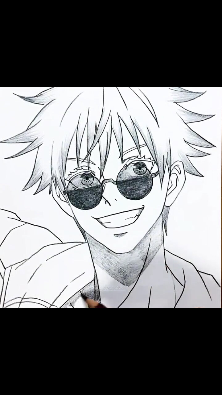 How to Draw Gojo Satoru JUJUTSU KAISEN.