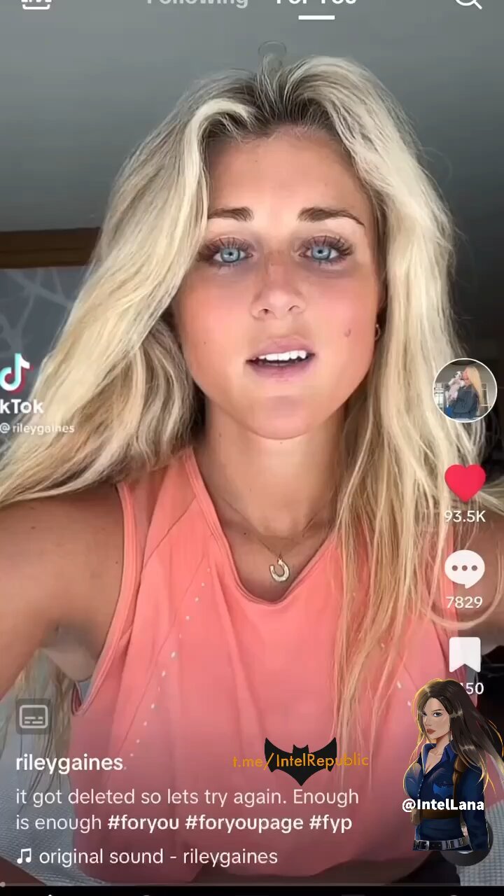 Riley Gaines rightly speaks out against pedophelia