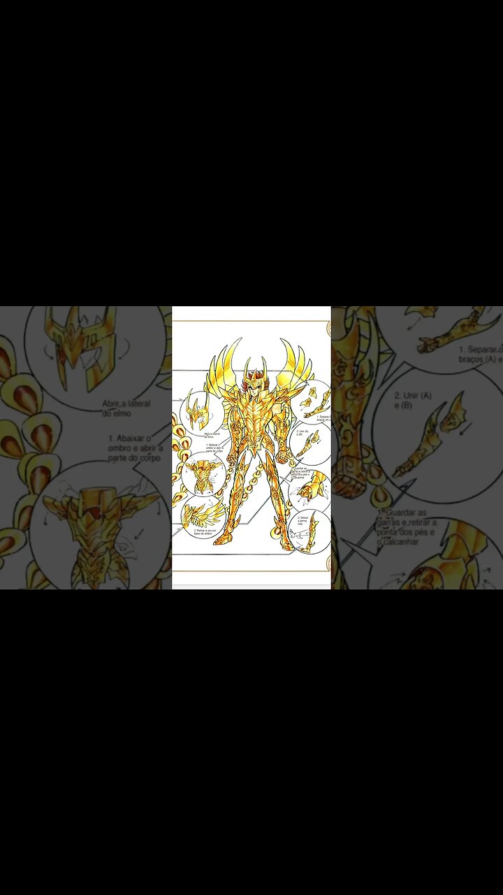 Os Cavaleiros Do Zodíaco - Armadura Divina De Phoenix - Ikki [Pause o ...