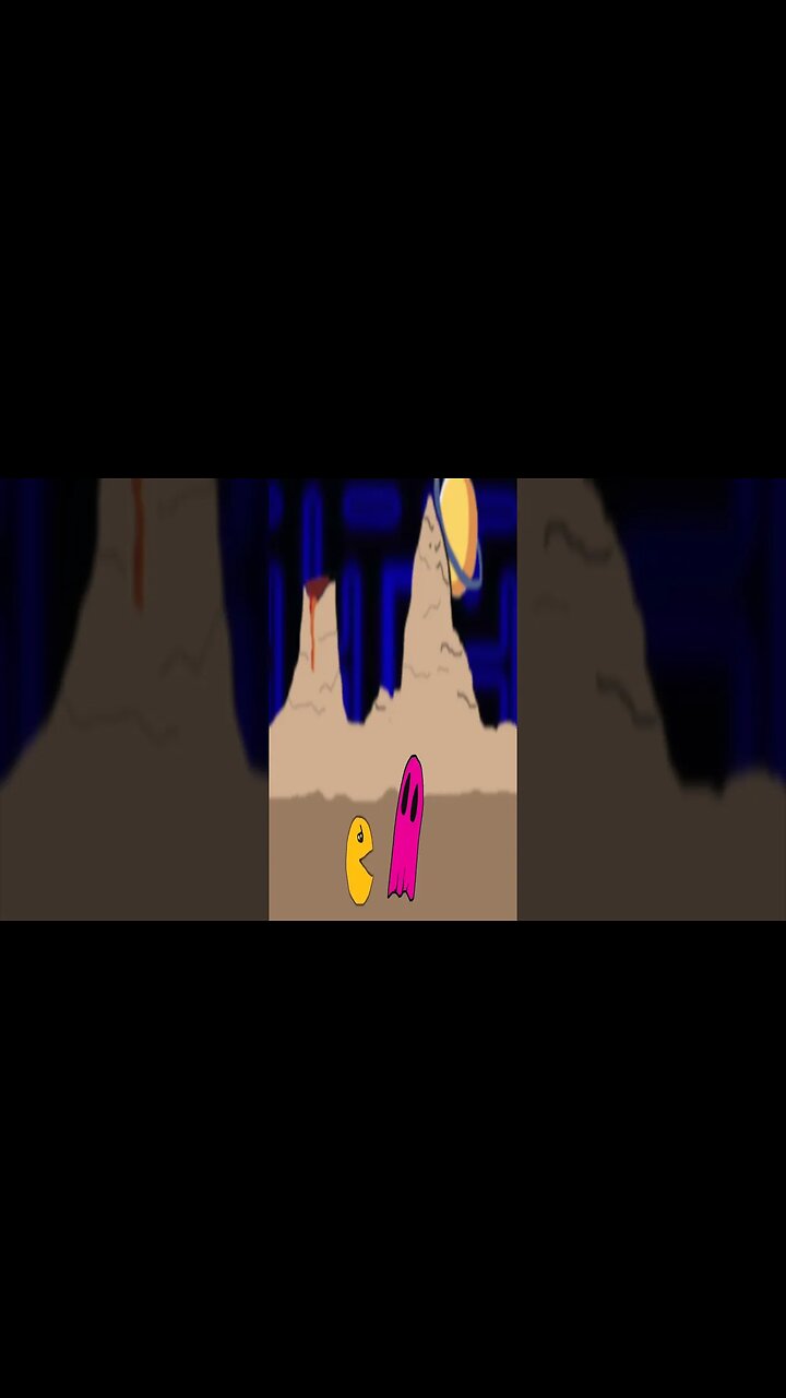 PAC-MAN V's A Ginger haired blue ALIEN!!! #pacman