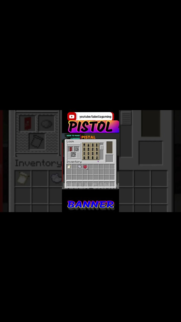 Pistol Banner | Minecraft