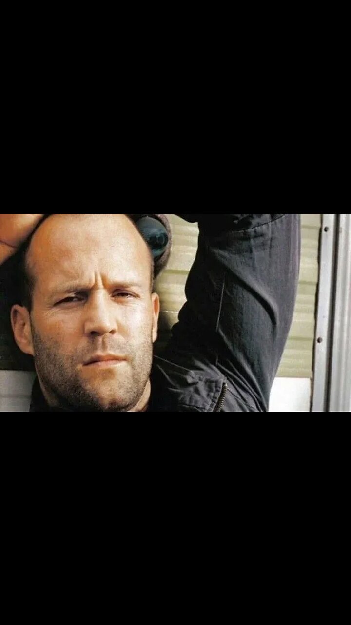 Jason Statham the boy with the bad face just for the photos