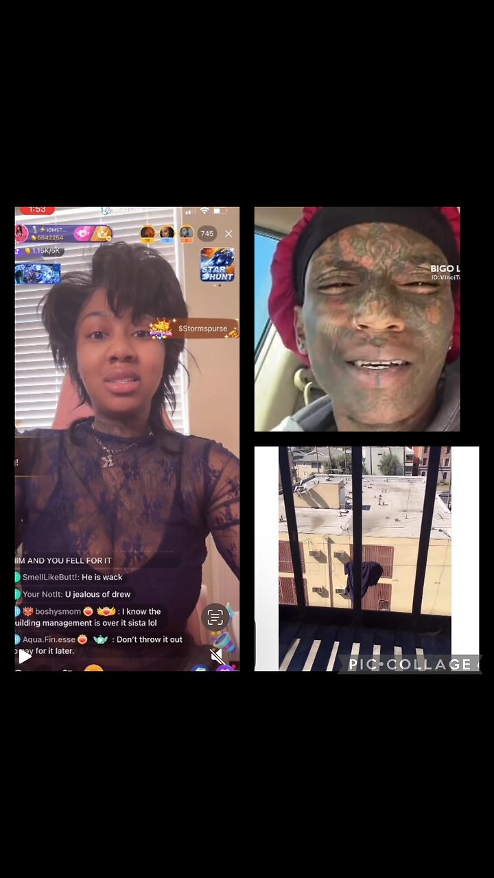 STORM & VINCE DESTROYING EACH OTHER’S PROPERTY AGAIN! BIGO LIVE