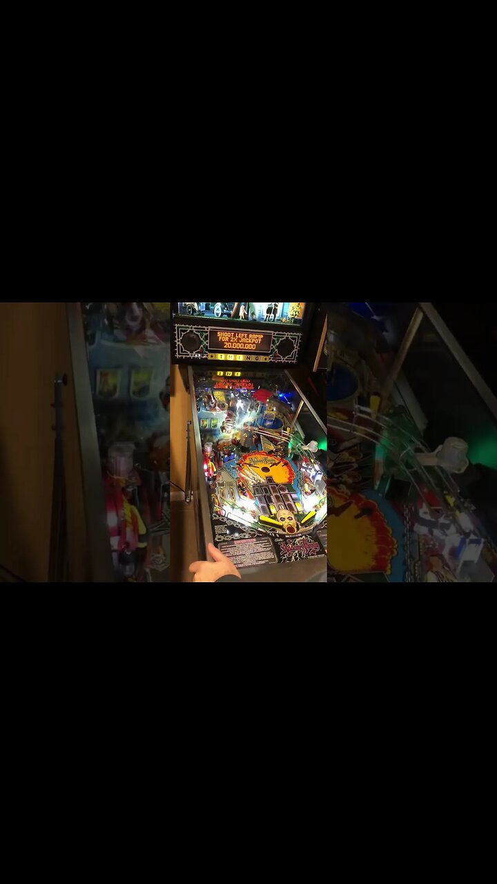 Wednesday ADDAMS FAMILY classic pinball machine a look at the playfield