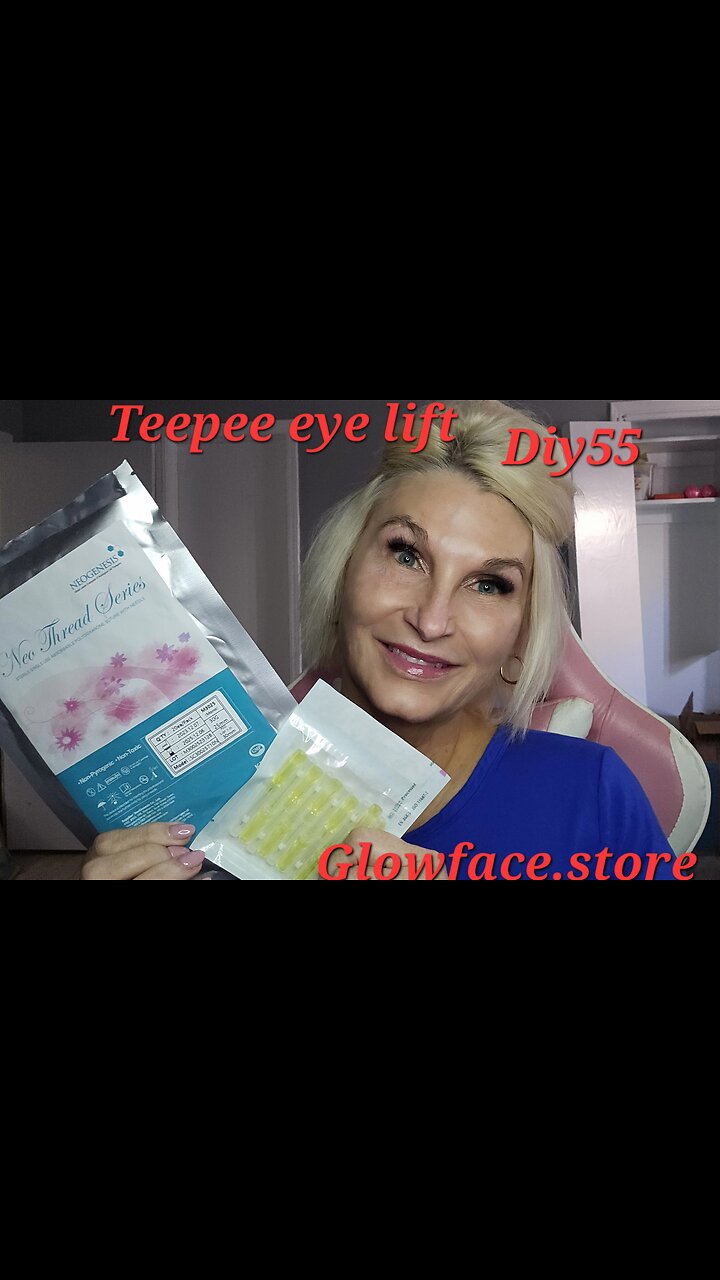 Teepee eye brow lift pdo thread Glowface.store DIY55