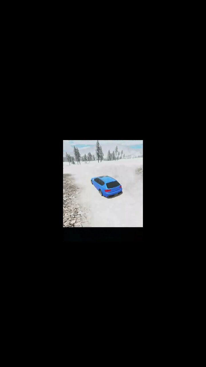 |MiniBeamNG/ Car Ice Sliding Crash #01 BeamNG.Drive #Shorts