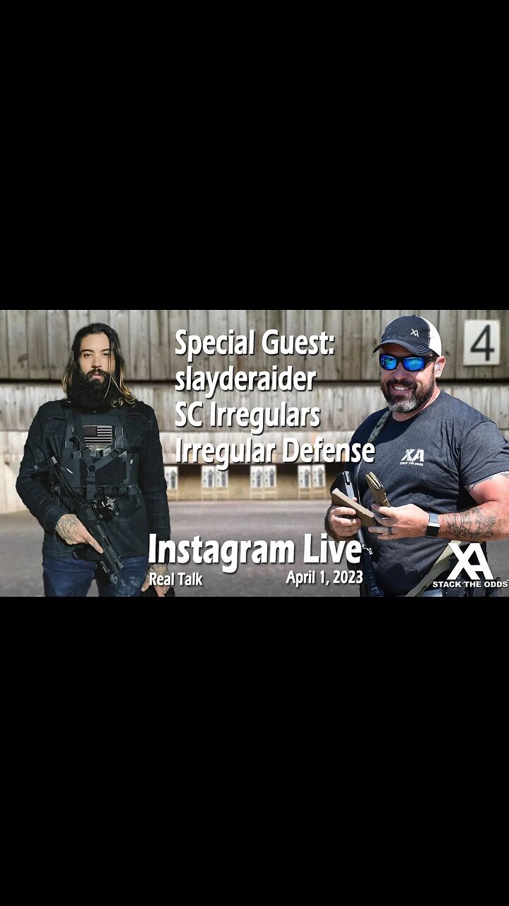 Xray Alpha Instagram Live - April 1, 2023 w/ Special Guest: Slade ...