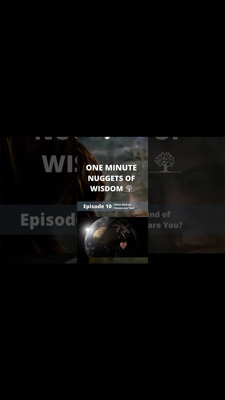 One Minute Nugget of Wisdom Episode 10 part 2 #shorts