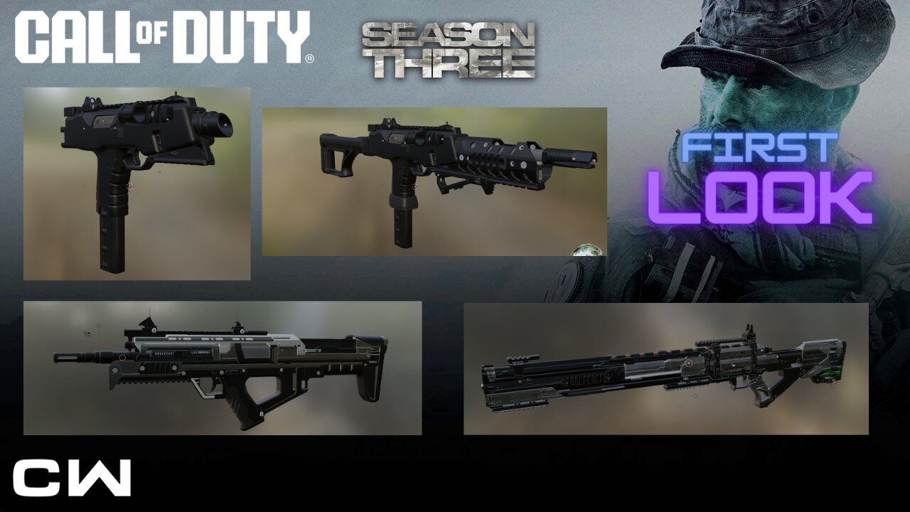 First Look At The Bal Mp9 And Mors Sniper For Season 3 Warzone And Mwiii