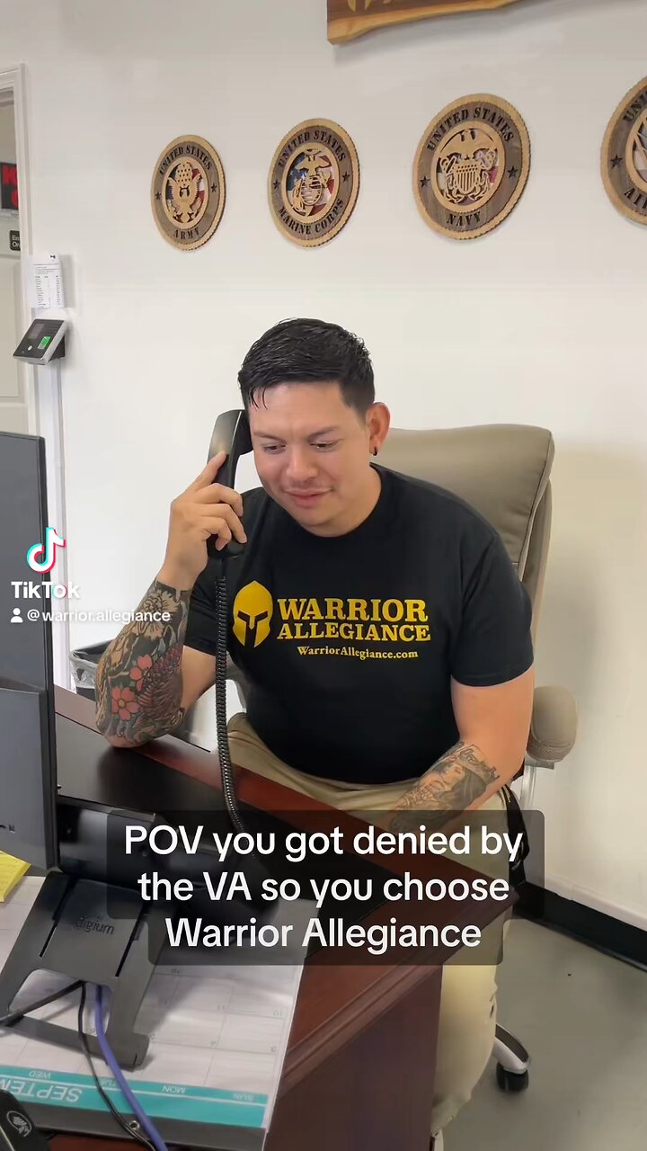 Veterans: Never give up! - Warrior Allegiance