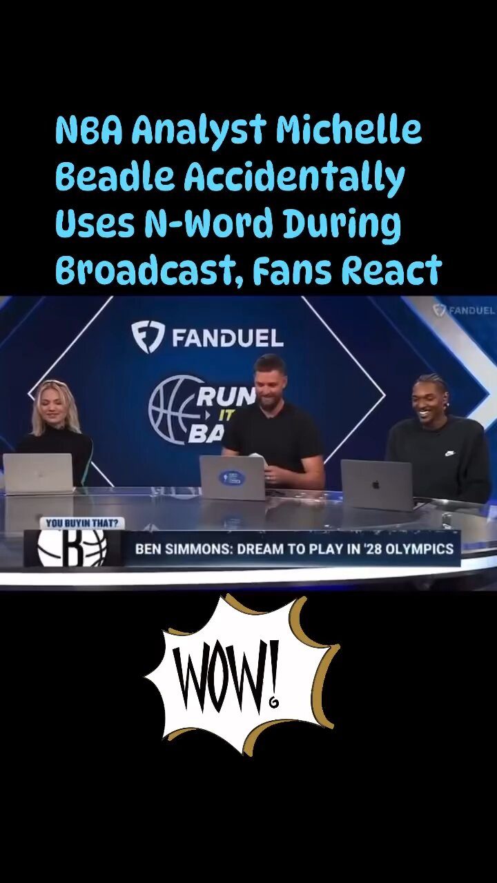 NBA Analyst Michelle Beadle Accidentally Uses N-Word During Broadcast ...
