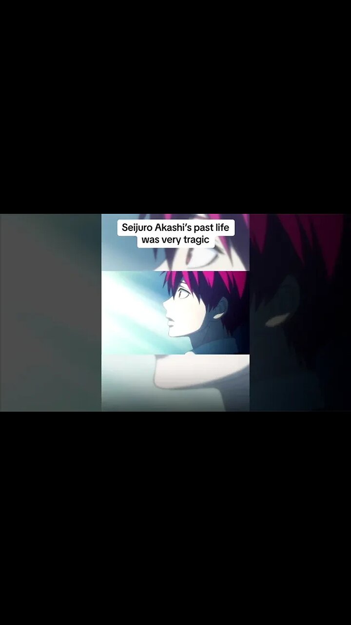 Seijuro Akashi’s past life was very tragic 😔 #anime #kurokonobasket #fyp