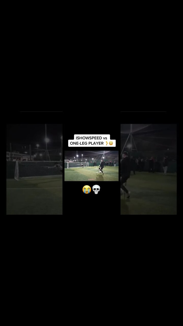 Ishowspeed vs one leg player #shorts #tiktokviral #ishowspeed #tiktok # ...