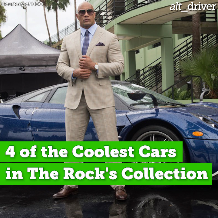 4 of the Coolest Cars in The Rock's Collection