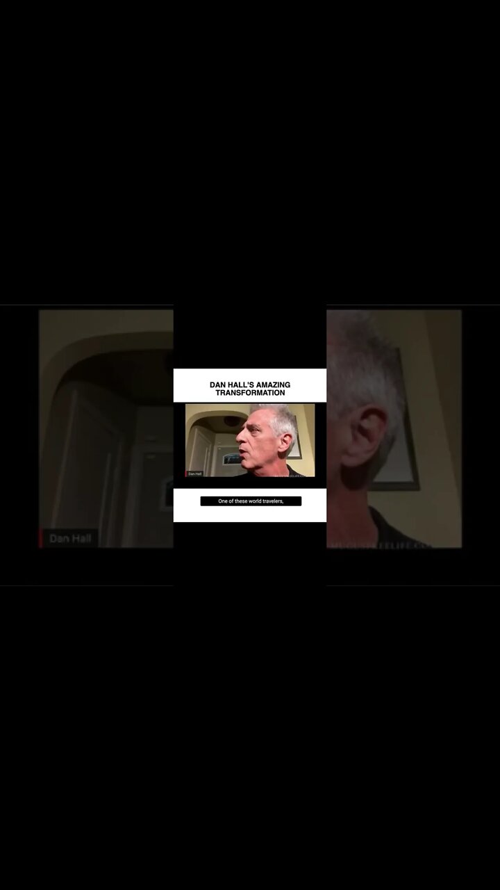 Dan Hall's Amazing Transformation, Before & After #Shorts