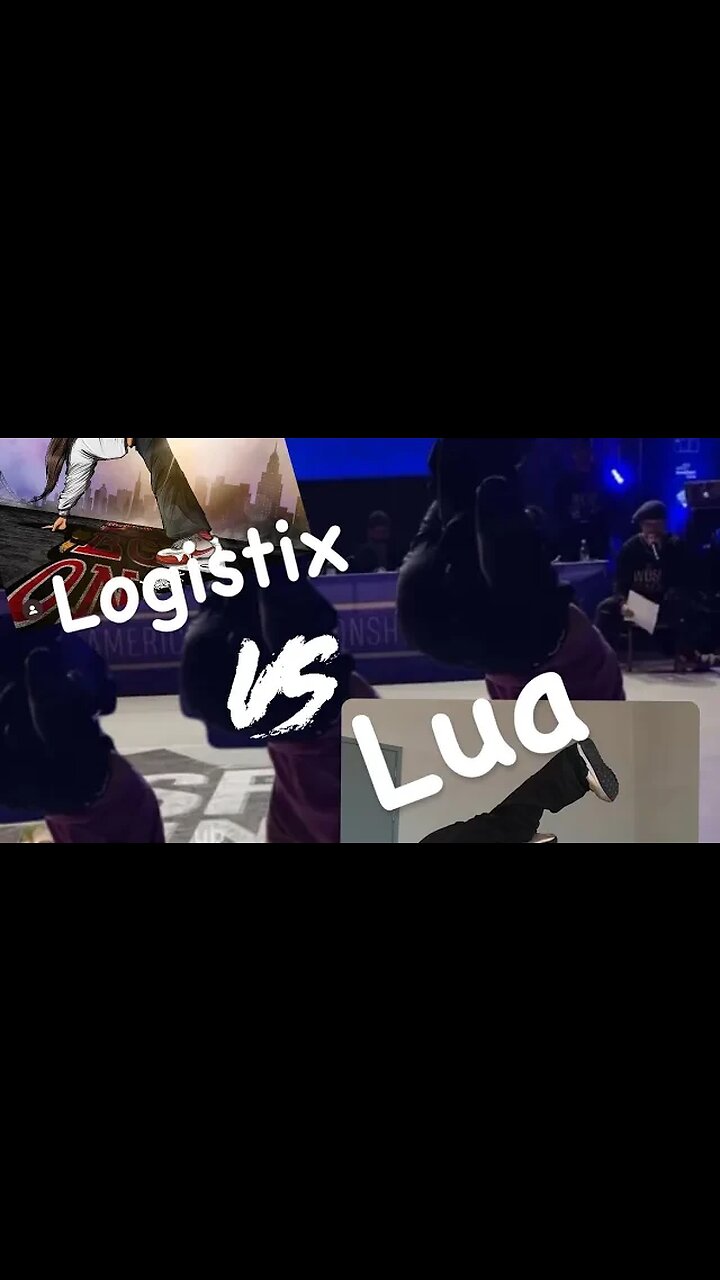 Bgirl logistix (USA) vs Bgirl lua (Brazil) Olympic prelim Chile qualifier