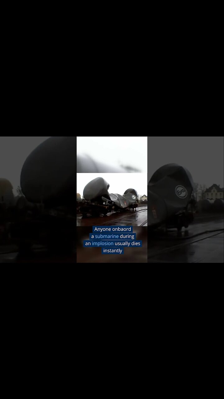 This is what a submarine implosion looks like