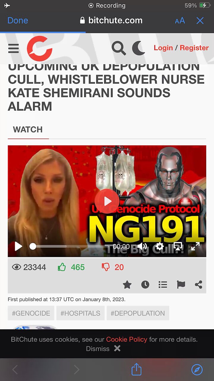 Kate Shemirani :nurse on UK depopulation of elderly people