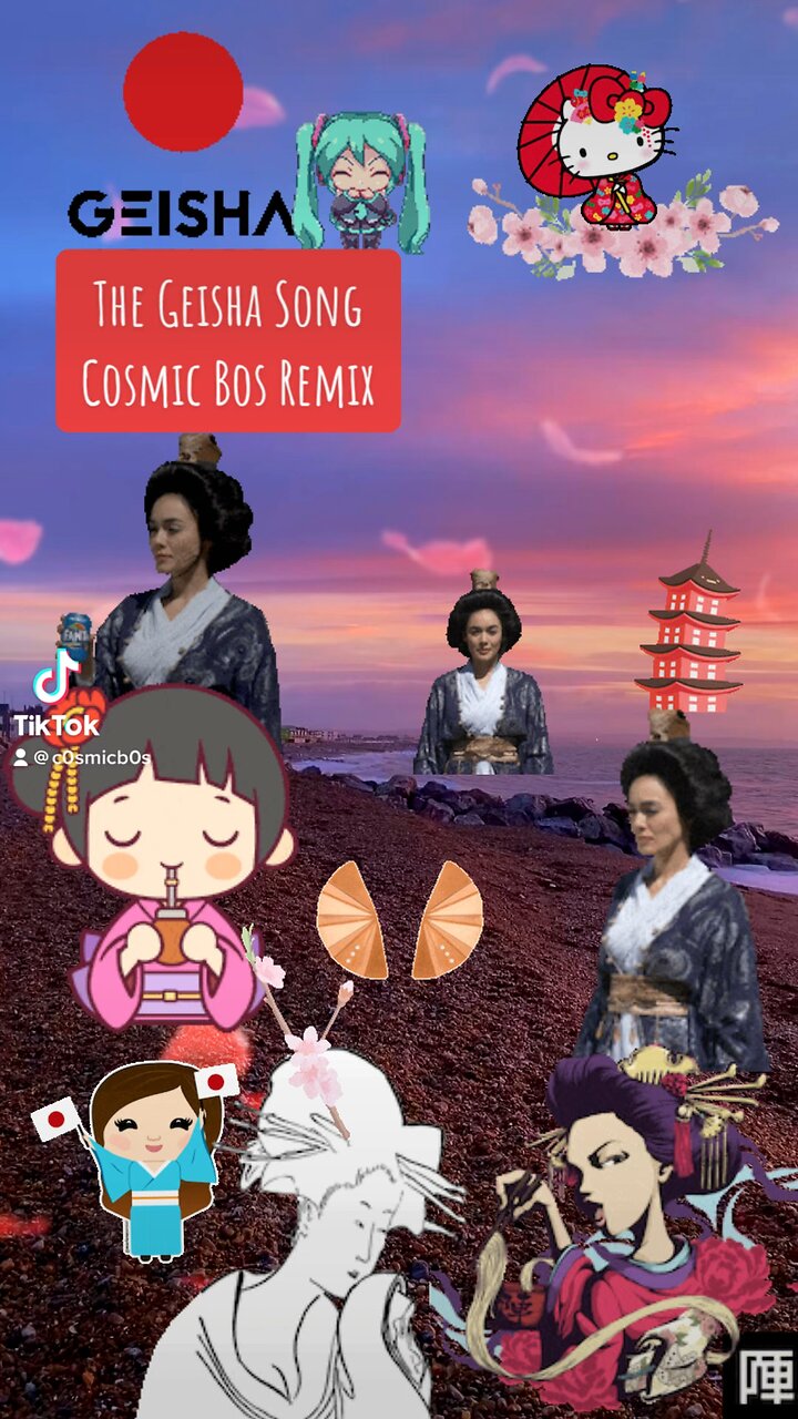 The Geisha Song - Cosmic Bos remix traditional Japanese Geisha music