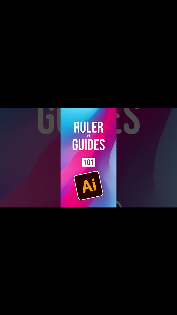 The Ultimate Guide to Ruler and Guides in Illustrator #adobeillustrator ...