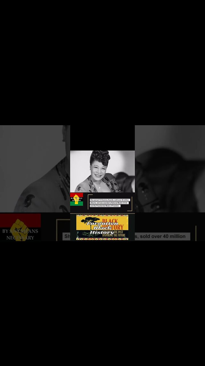 Ella Fitzgerald - 1st African American Female Grammy Winner #history # ...