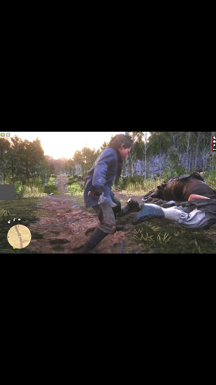RDR2 - jack marston saved a woman #shorts