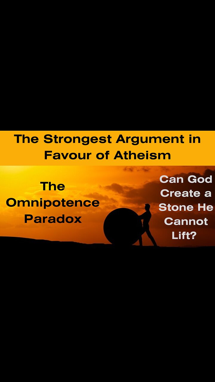 The Omnipotence Paradox Can God Create A Stone He Cannot Lift