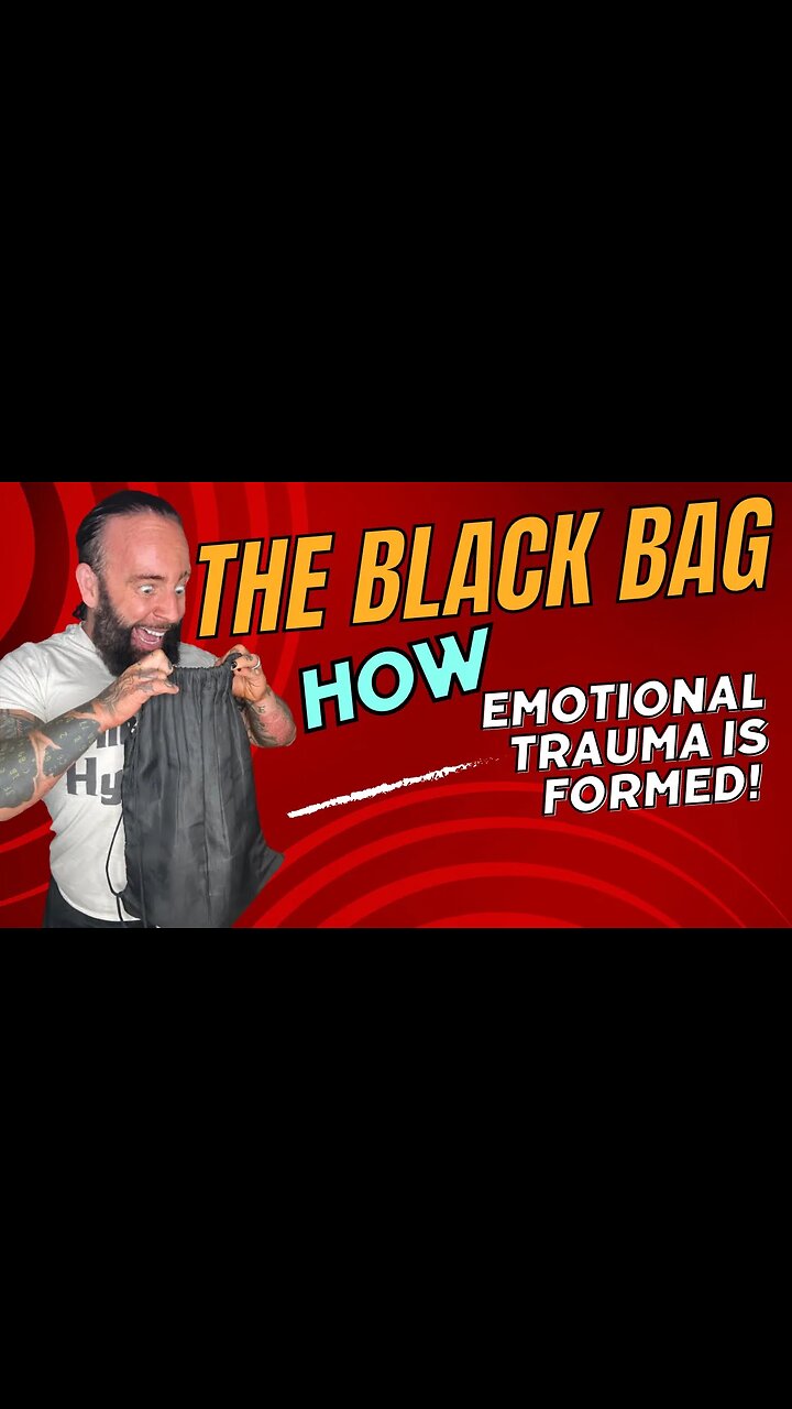 The Black Bag How Emotional Trauma Is Formed - Lukenosis Check It Out!
