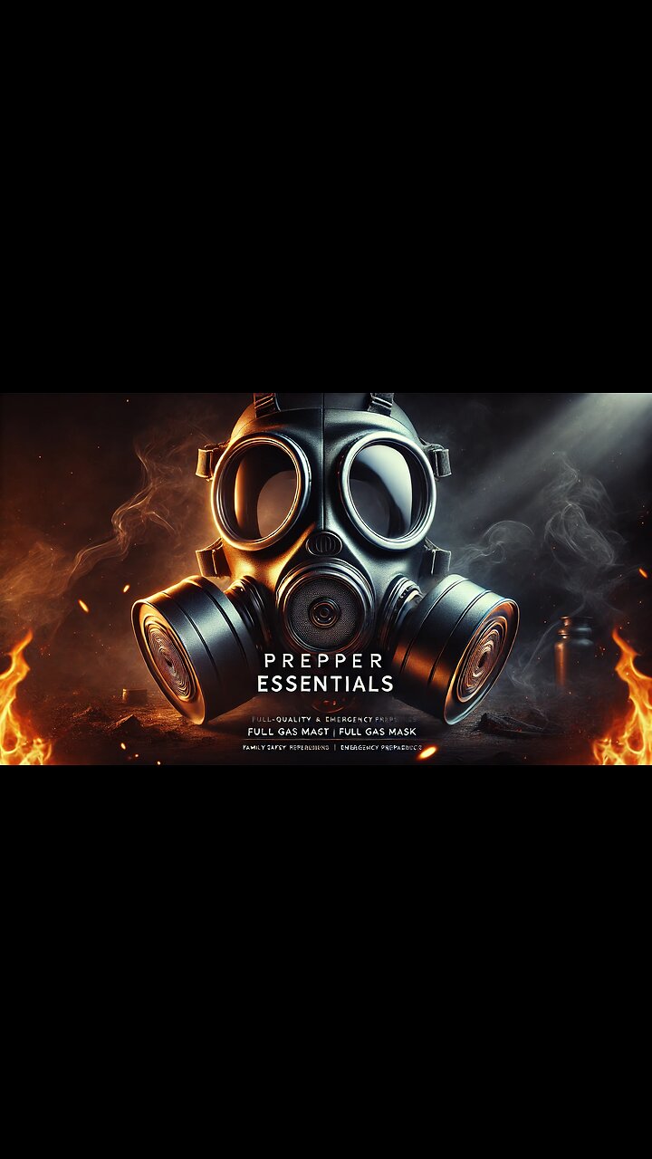 Prepper Essentials: Full Face Gas Mask (TikTok Shop Gas Mask)