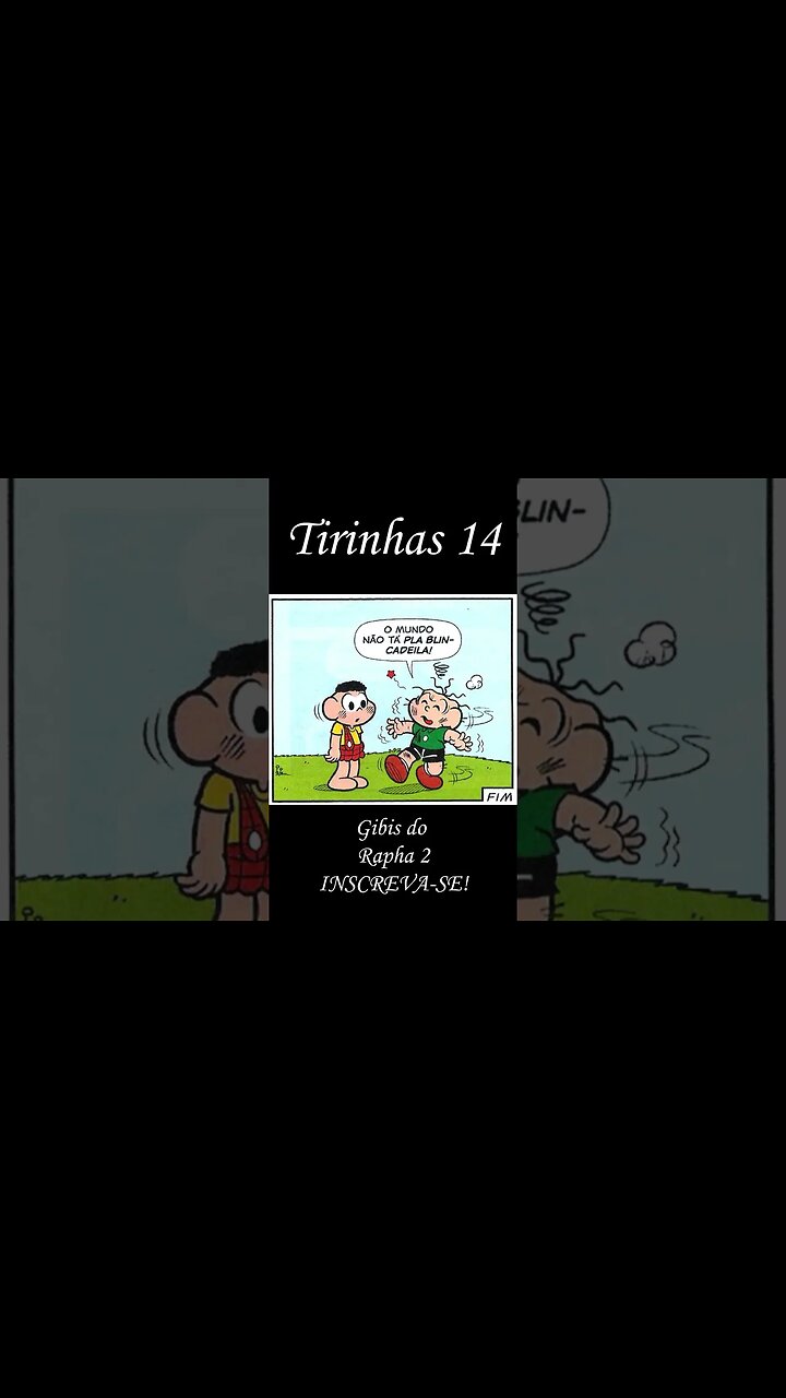Tirinhas da Turma da Mônica nº 14 | Gibis do Rapha 2 #shorts