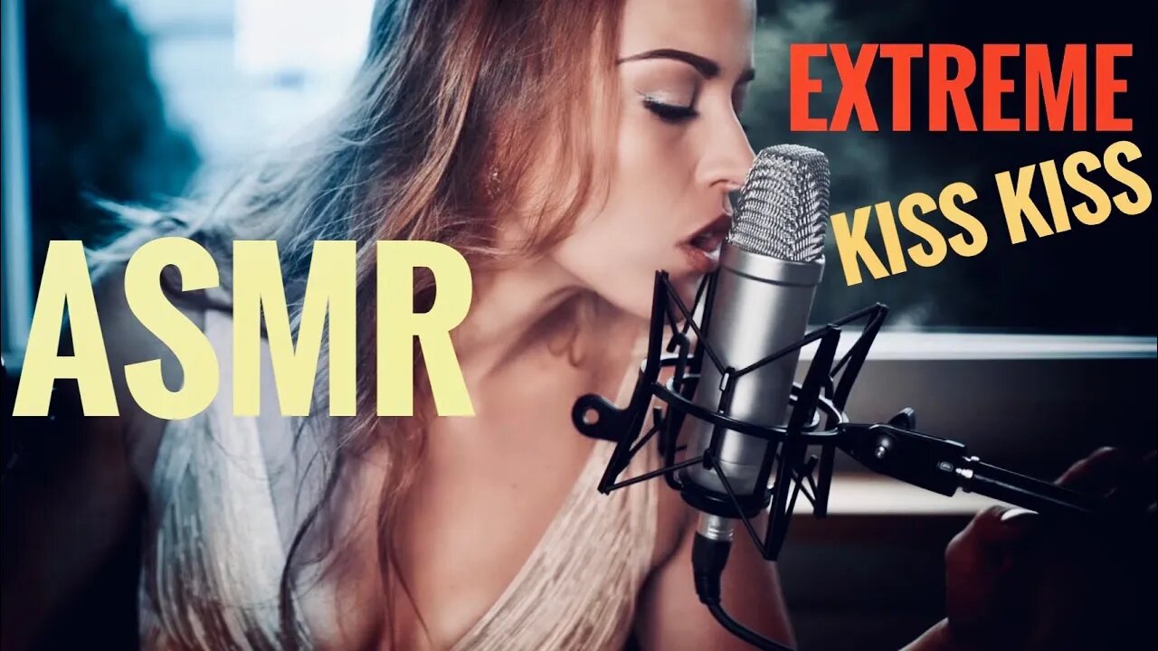 ASMR Gina Carla 💋👄 Extreme Very High Sensitive! Kiss Kiss!