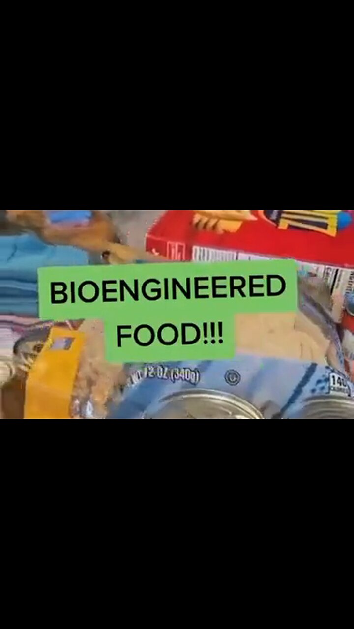 Stop Eating Bioengineered Food - It's Very Unhealthy - HaloRock
