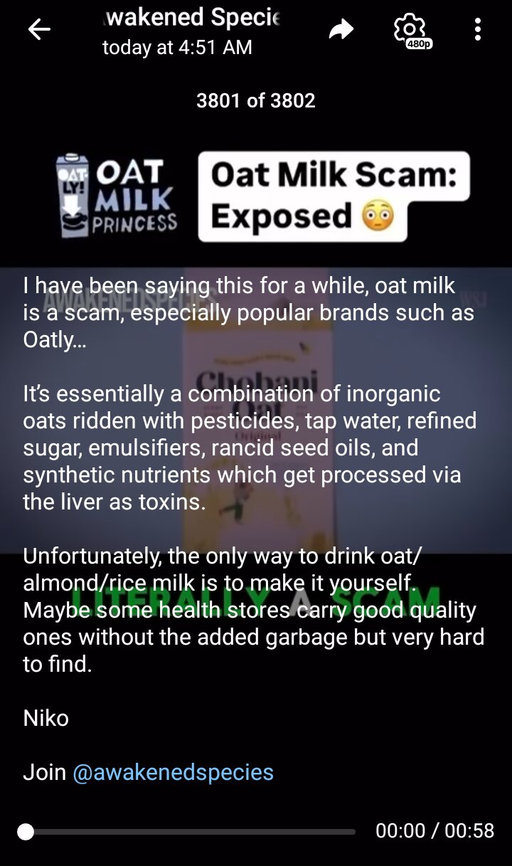 Documentary: The Oat Milk Scam