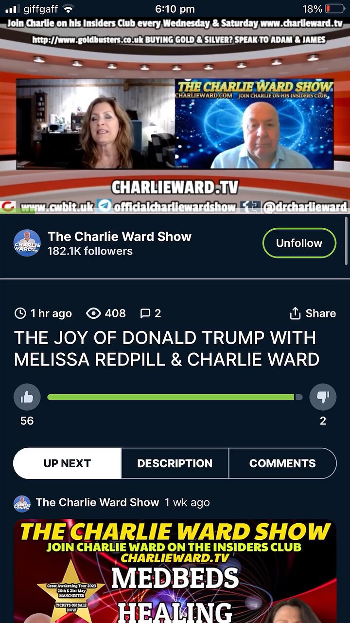 Charlie Ward: Melisa Redpill