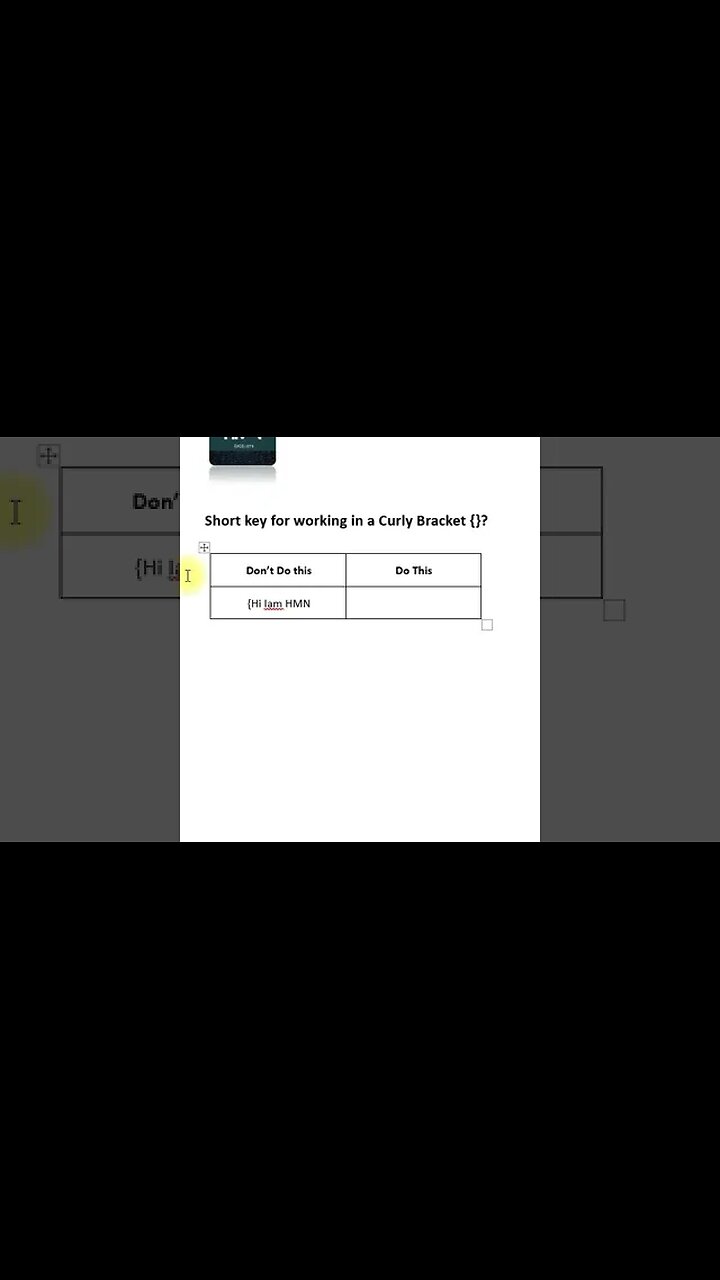 "Mastering Curly Brackets in MS Word 📚💻 | A Quick Guide to Boost Your ...