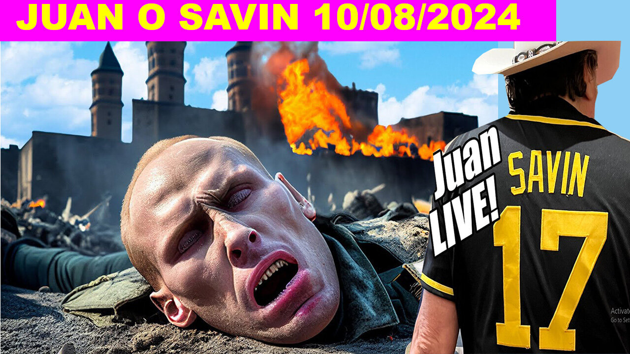 JUAN O SAVIN Daily News 10/08/2024 🔴 LAWFARE Tina Peters, Brunson Bros ...