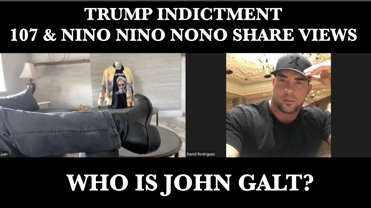 Big Event! Trump's Indictment with Juan O Savin & David Nino. THX John ...