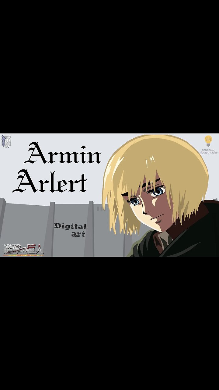 Drawing Armin Arlert | Digital Art Process | Attack on Titan Anime ...