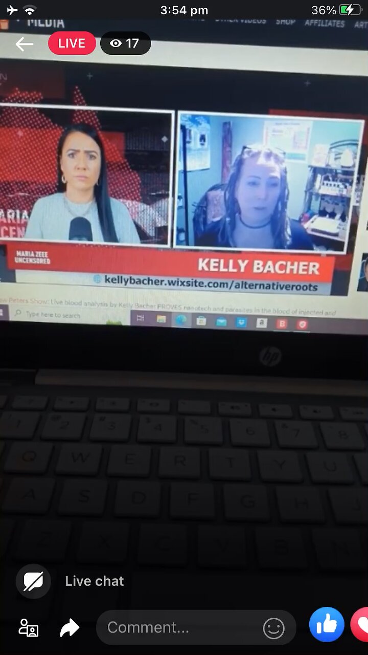 Maria Zeee : Kelly Bacher : whats in the blood of vaccinated