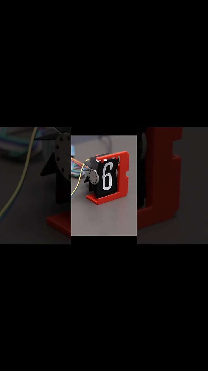 How To Make A Split Flap Display Diyprojects 3dprinting Arduino