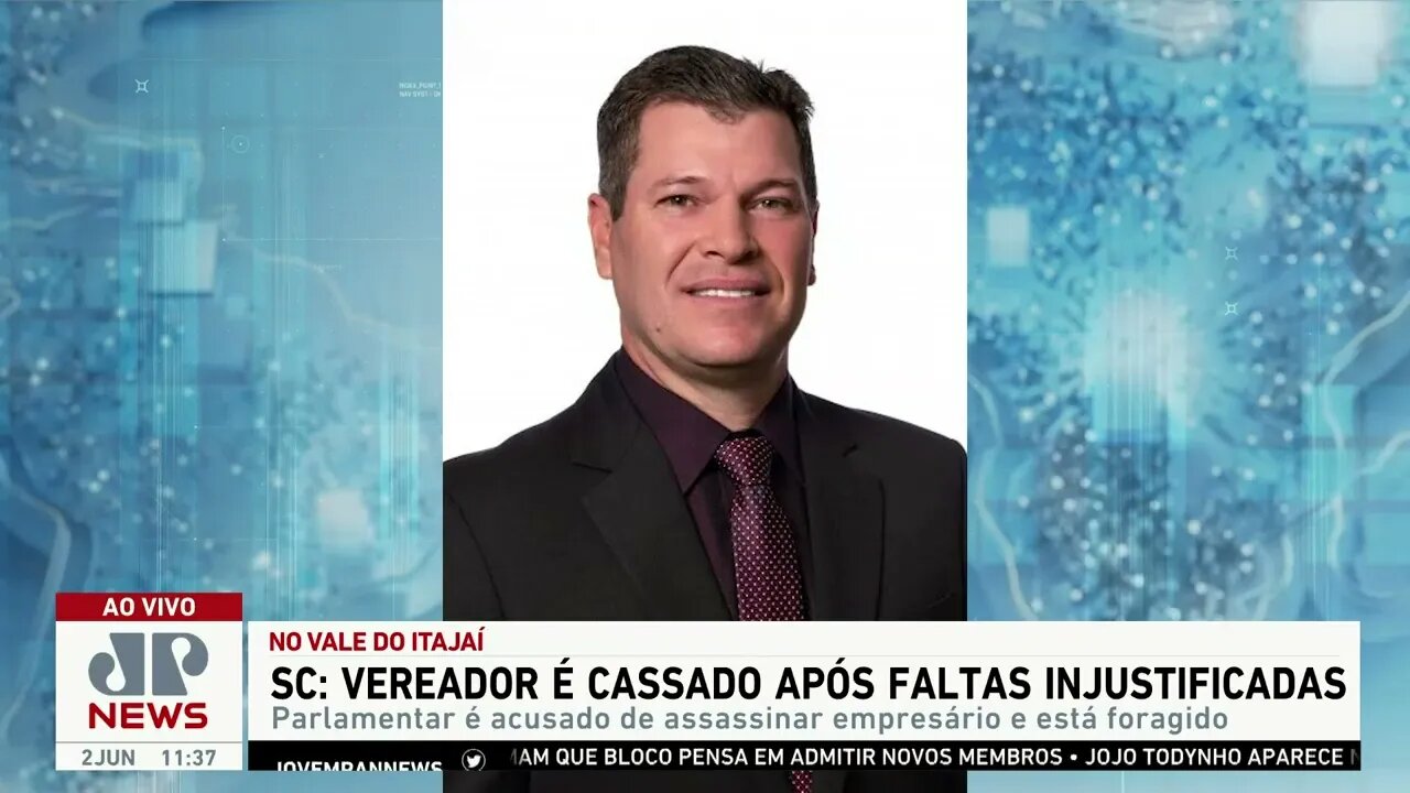 Vereador foragido é cassado após faltas injustificadas em cidade de ...