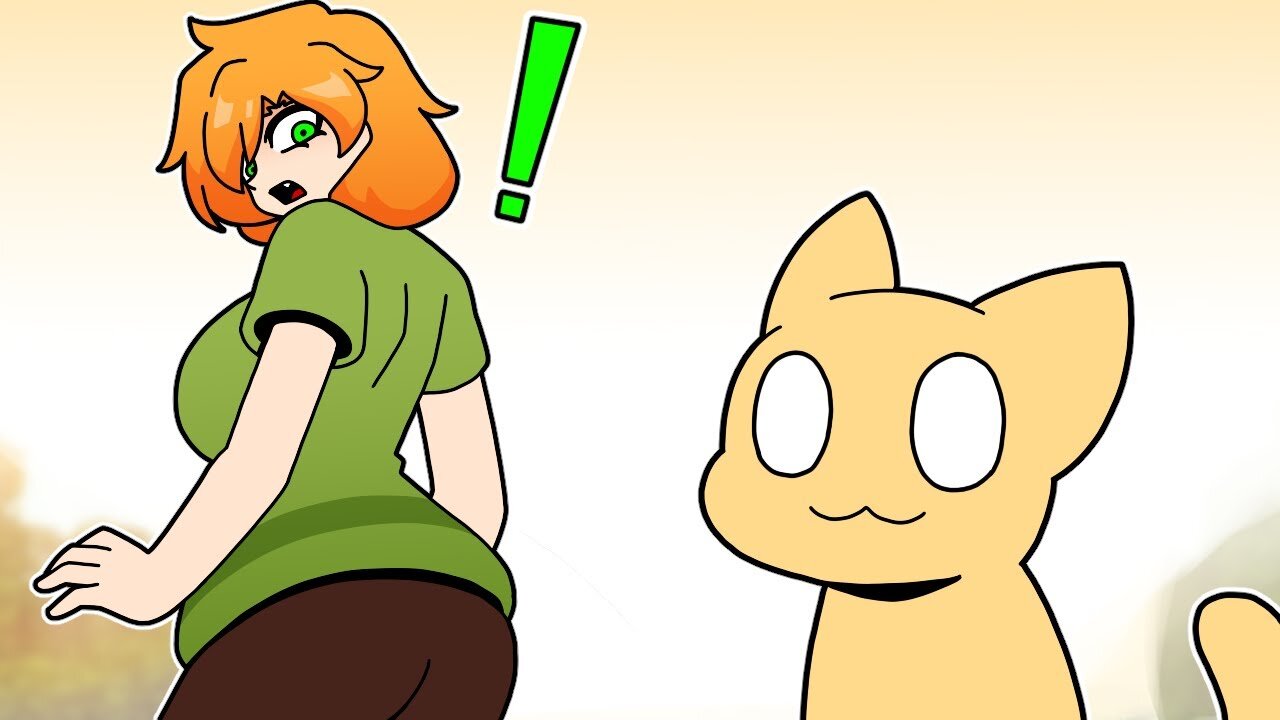 Pick Up A Cat Minecraft Anime