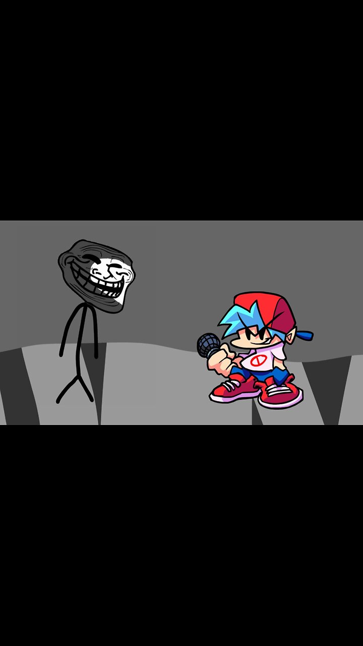 FNF-Trollge v2 Extra p3 | Ragdoll #Shorts