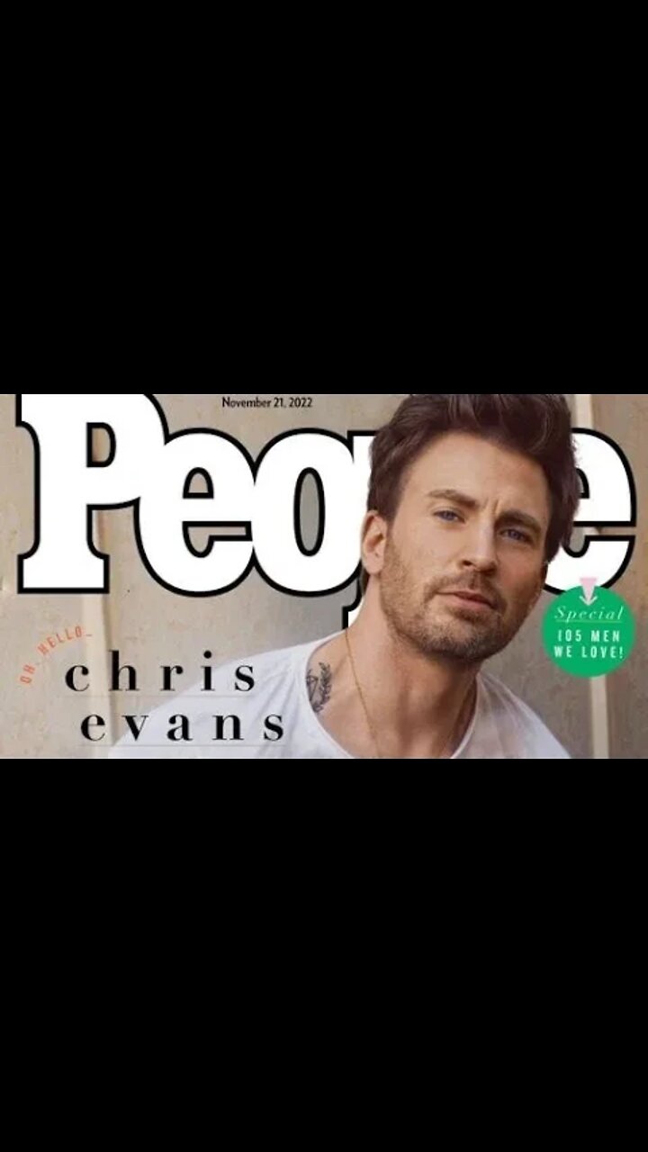 Chris Evans is crowned People magazine’s Sexiest Man Alive for 2022.