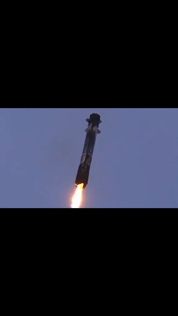 Epic footage shows SpaceX Falcon 9 rocket landing back on Earth