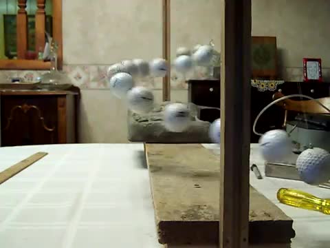 Golf Ball Pendulums Shapeshift And Form Amazing Spirals