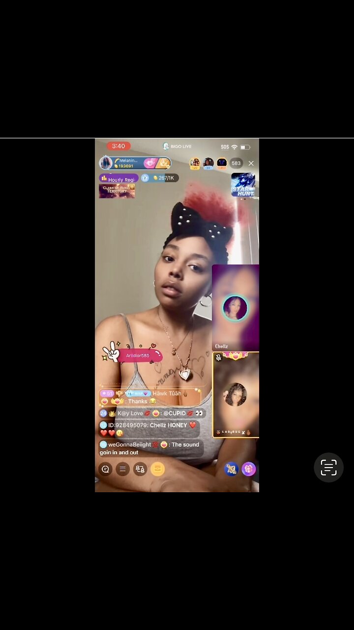 CHELLZ SAYS SHES WAKING IT UP ON WHAT HAPPENED AT TKO CAPONE DRIP BADDIES HOUSE! BIGO LIVE