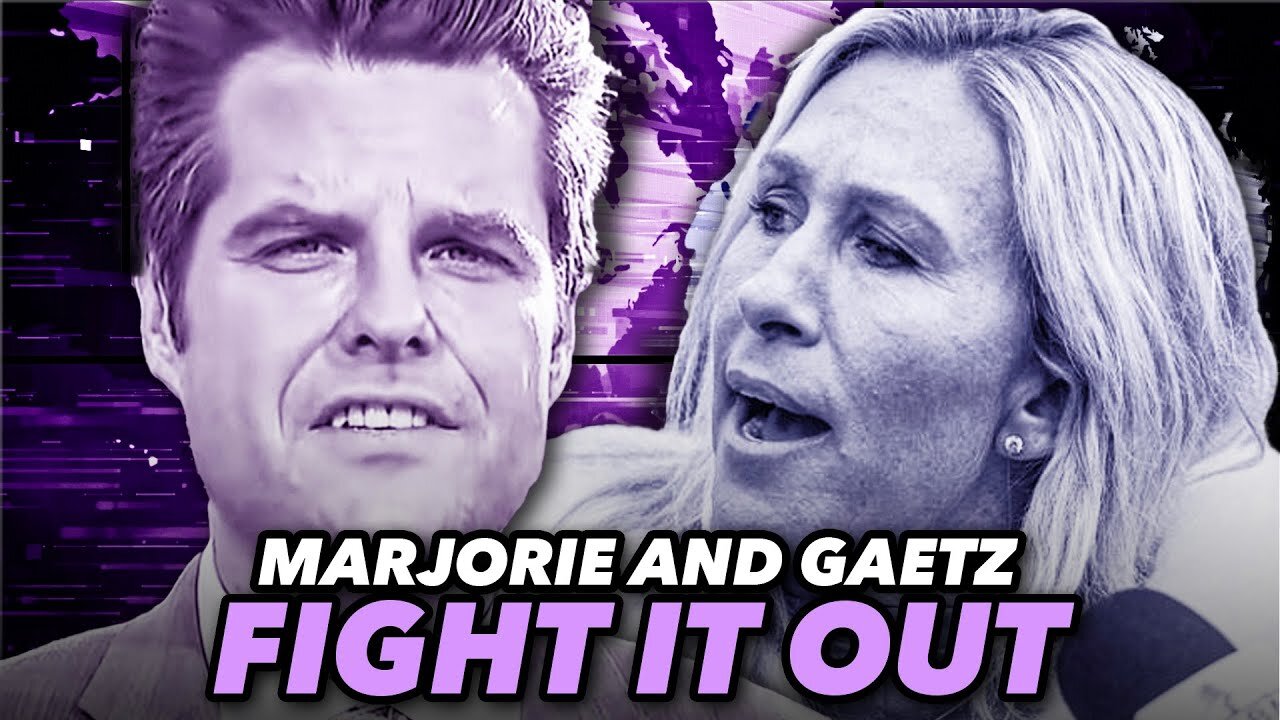 Matt Gaetz And Marjorie Taylor Greene Fight Over Which One Is Dumber